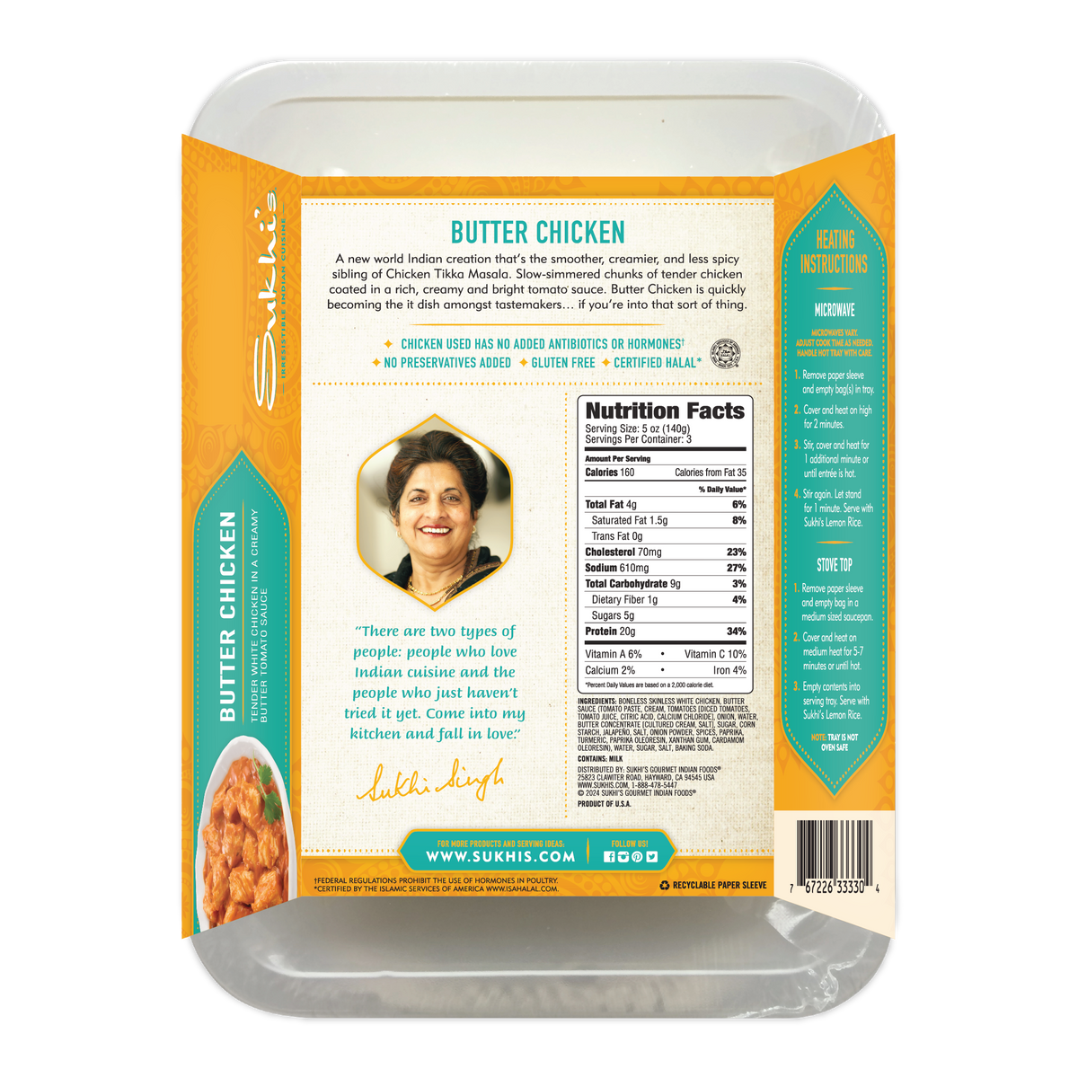Sukhi's Butter Chicken Bundle - 6pk – Sukhi's Gourmet Indian Foods